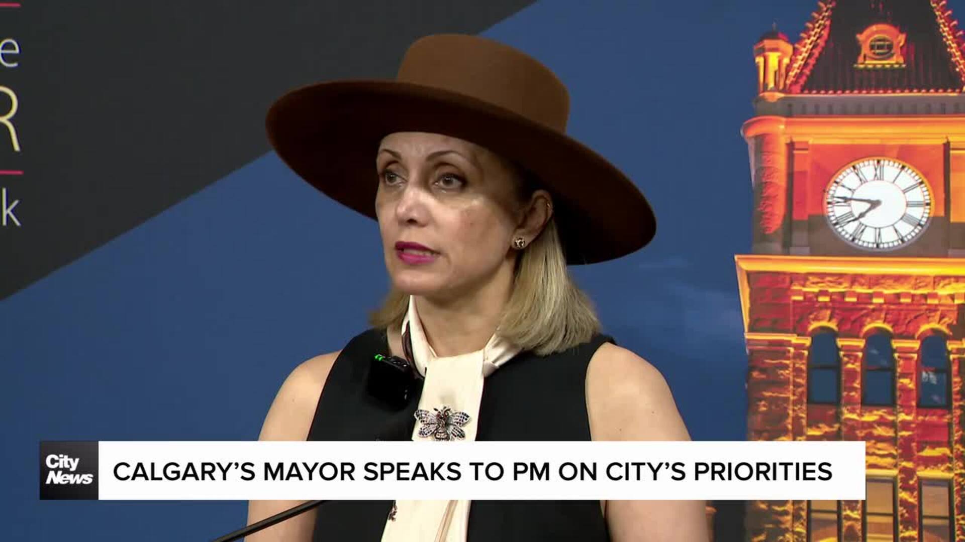 Calgary’s mayor speaks to PM Carney on city’s priorities