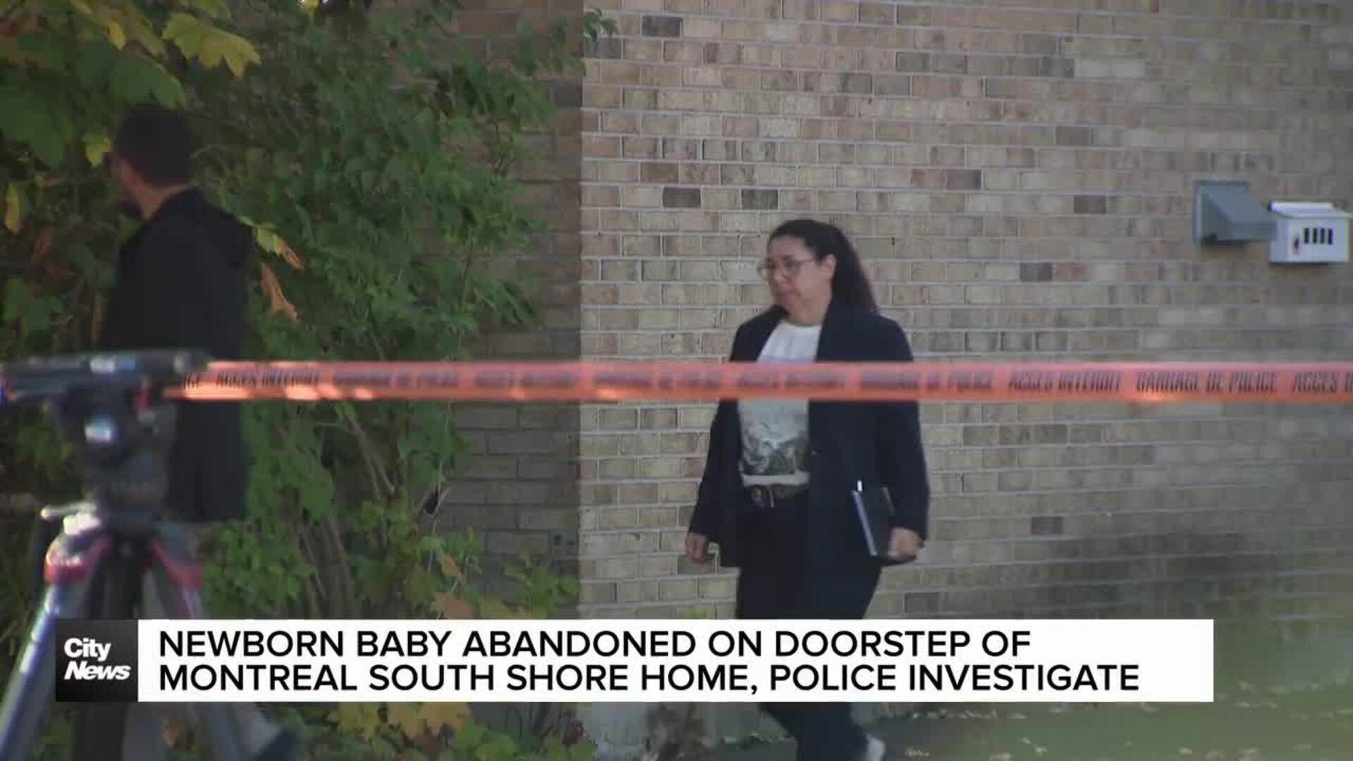 Newborn baby abandoned on Longueuil doorstep, police investigating