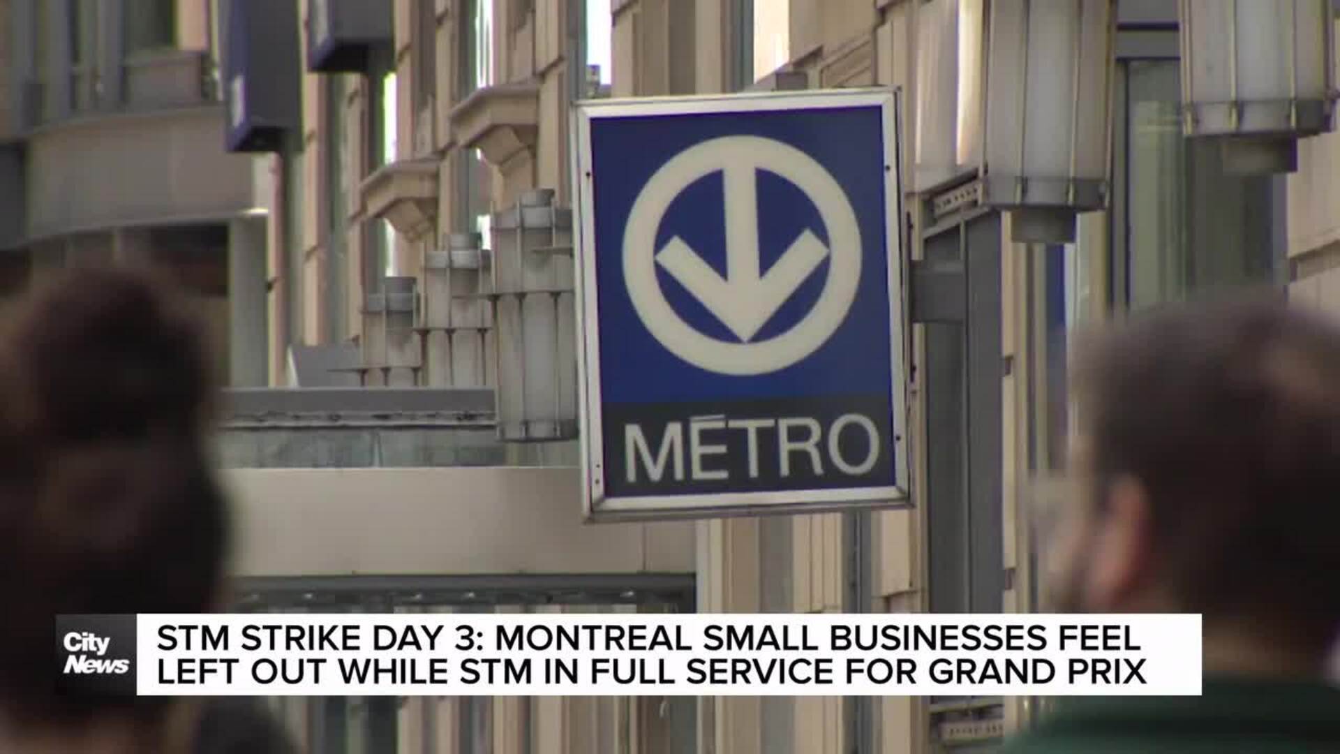 Montreal businesses seeing less customers due to STM strike