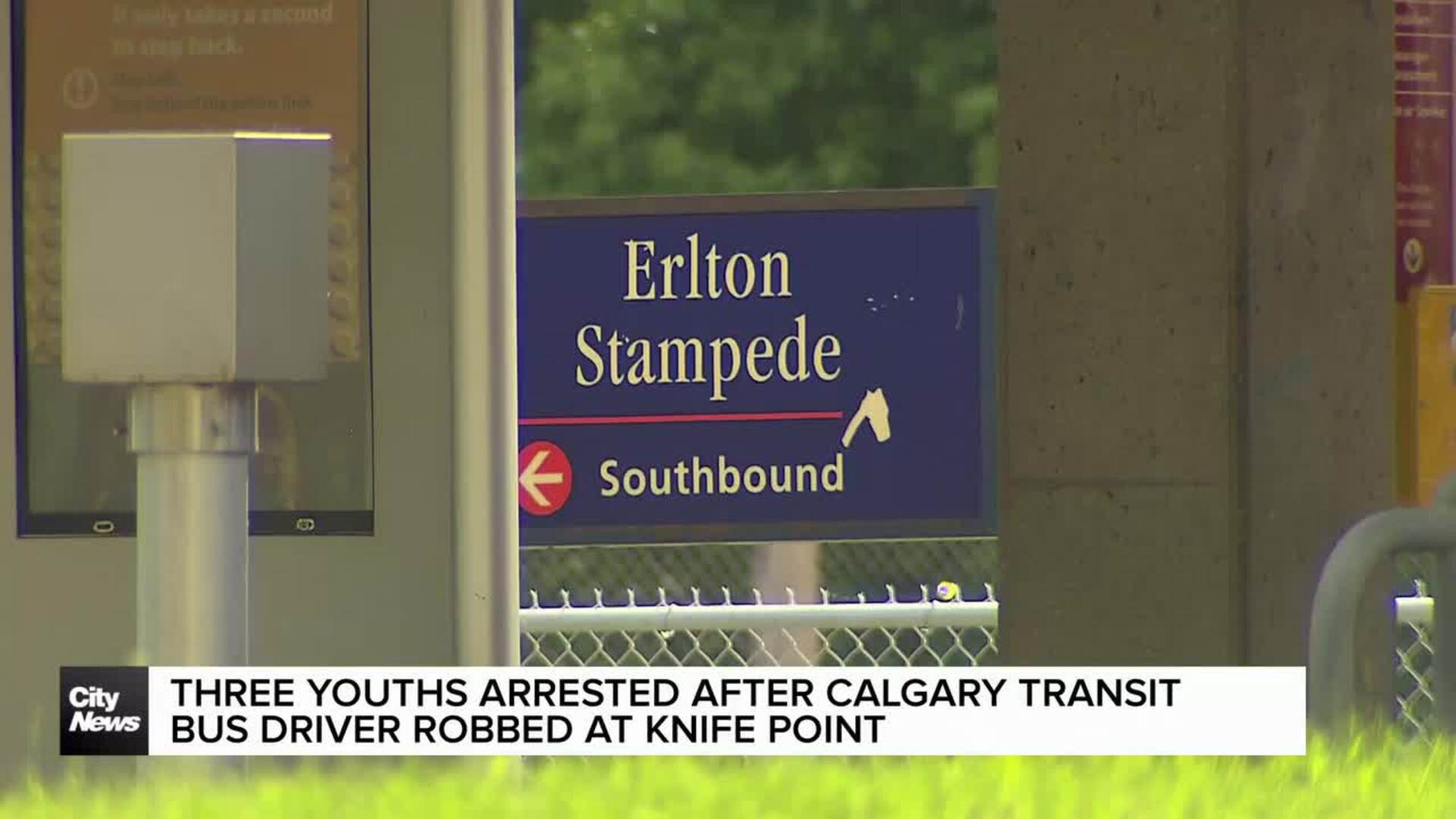Three youths arrested after Calgary Transit bus driver robbed at knife ...