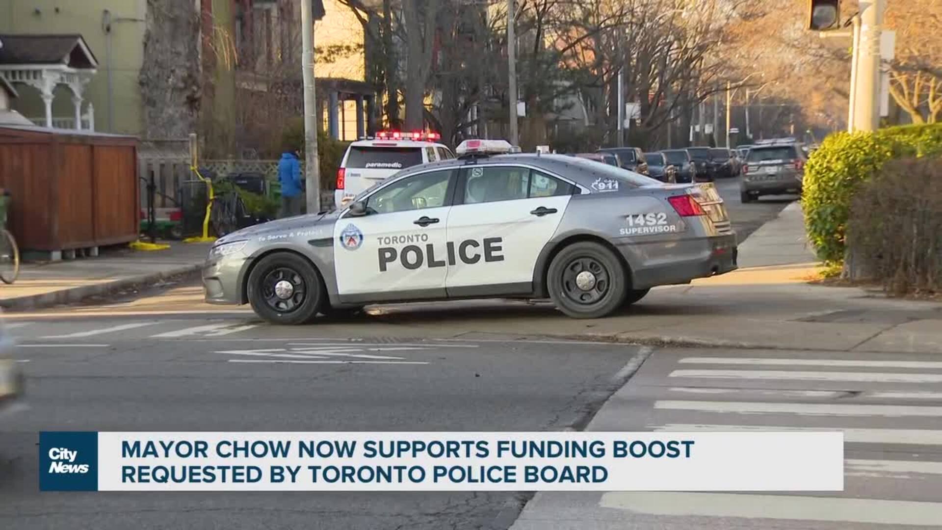 Toronto Mayor now supports funding boost requested by Toronto Police Board