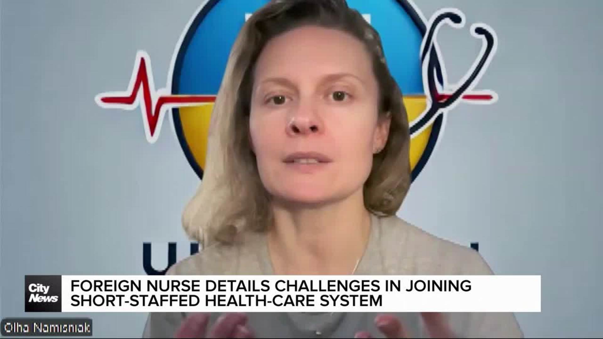Foreign nurse faces hurdles to joining short-staffed health-care system
