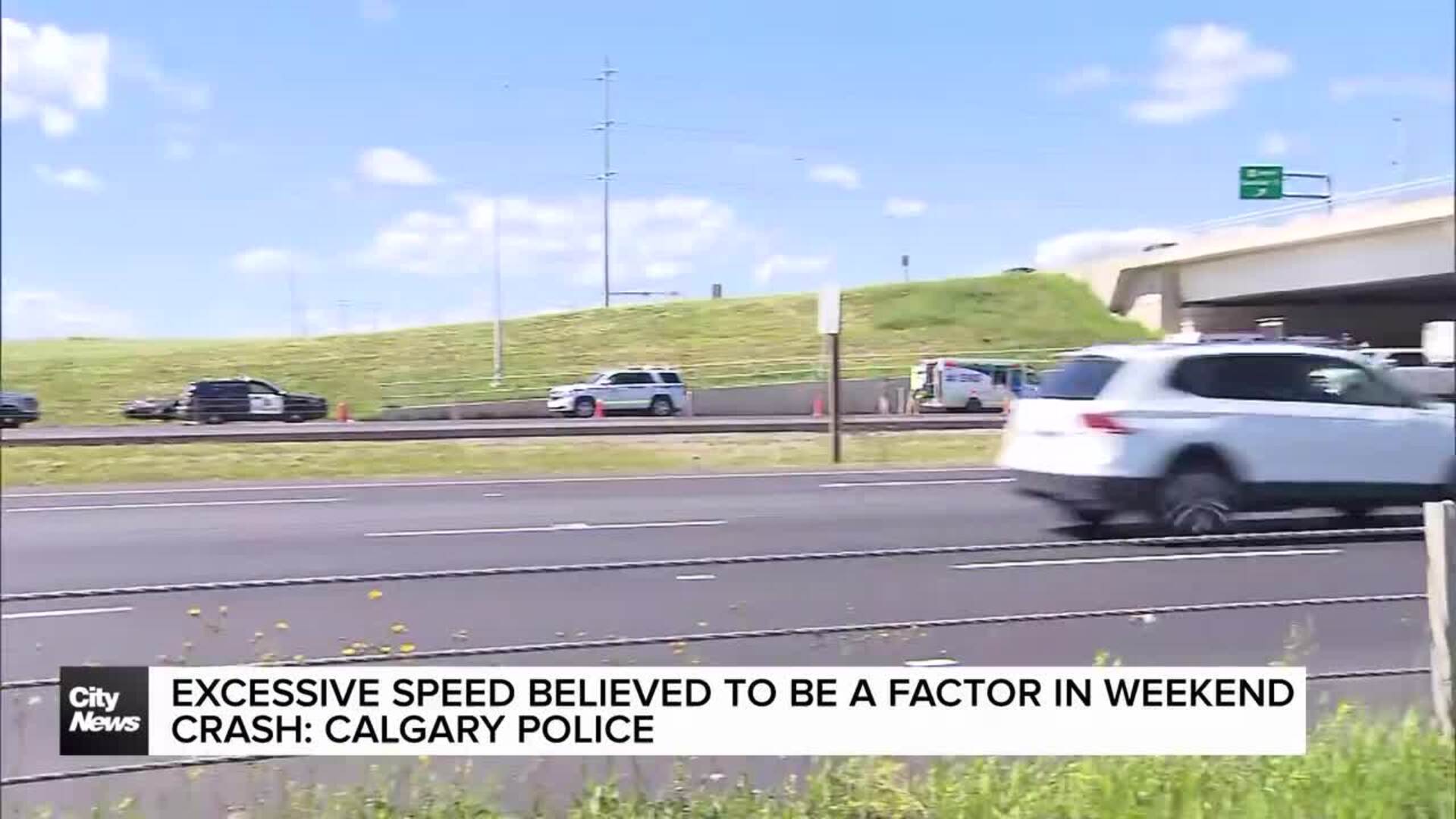 Excessive speed believed to be a factor in weekend crash: Calgary Police