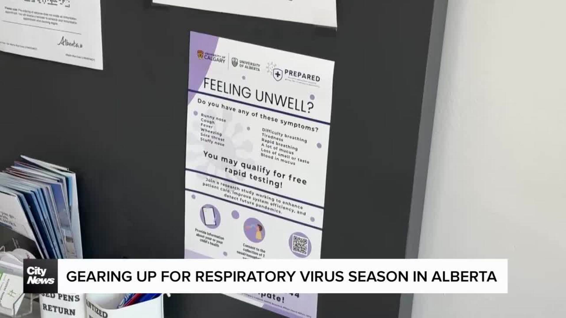 Respiratory virus season in Alberta