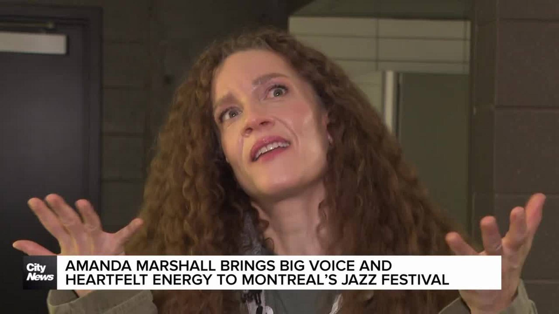 Amanda Marshall brings powerful voice, energy to Montreal jazz fest
