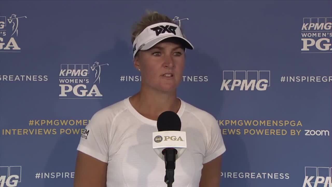 Anna Nordqvist Third Round Interview at the KPMG Women’s PGA ...