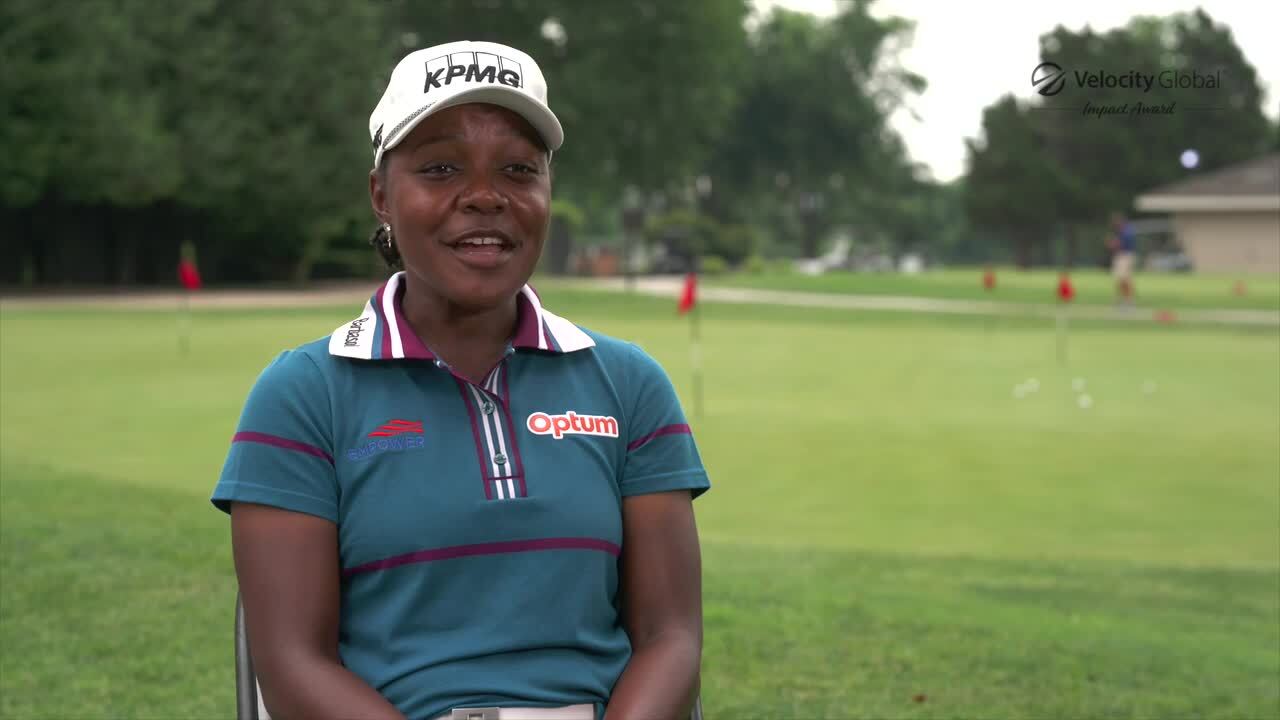 Velocity Global Impact Award | Mariah Stackhouse | LPGA | Ladies ...