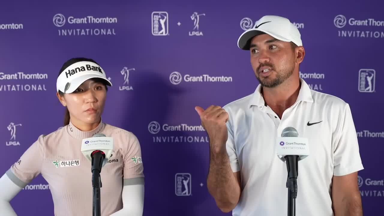 Lydia Ko and Jason Day Second-Round Interview | 2023 Grant Thornton ...