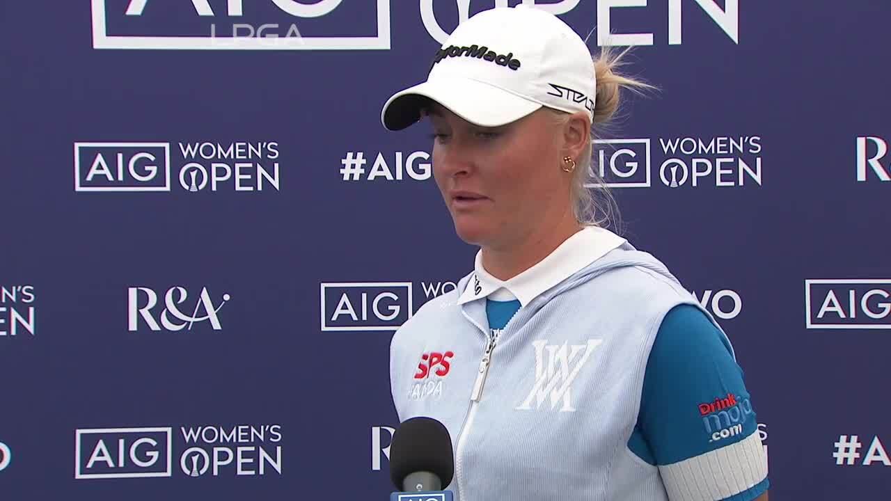 LPGA Now | 2023 AIG Women’s Open Round 3 | LPGA | Ladies Professional Golf Association