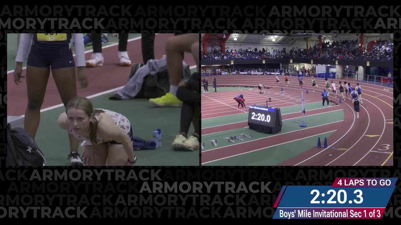 ArmoryTrack.org - Videos - Boys 1 Mile Invitational Heat 1 - U.S. Army ...