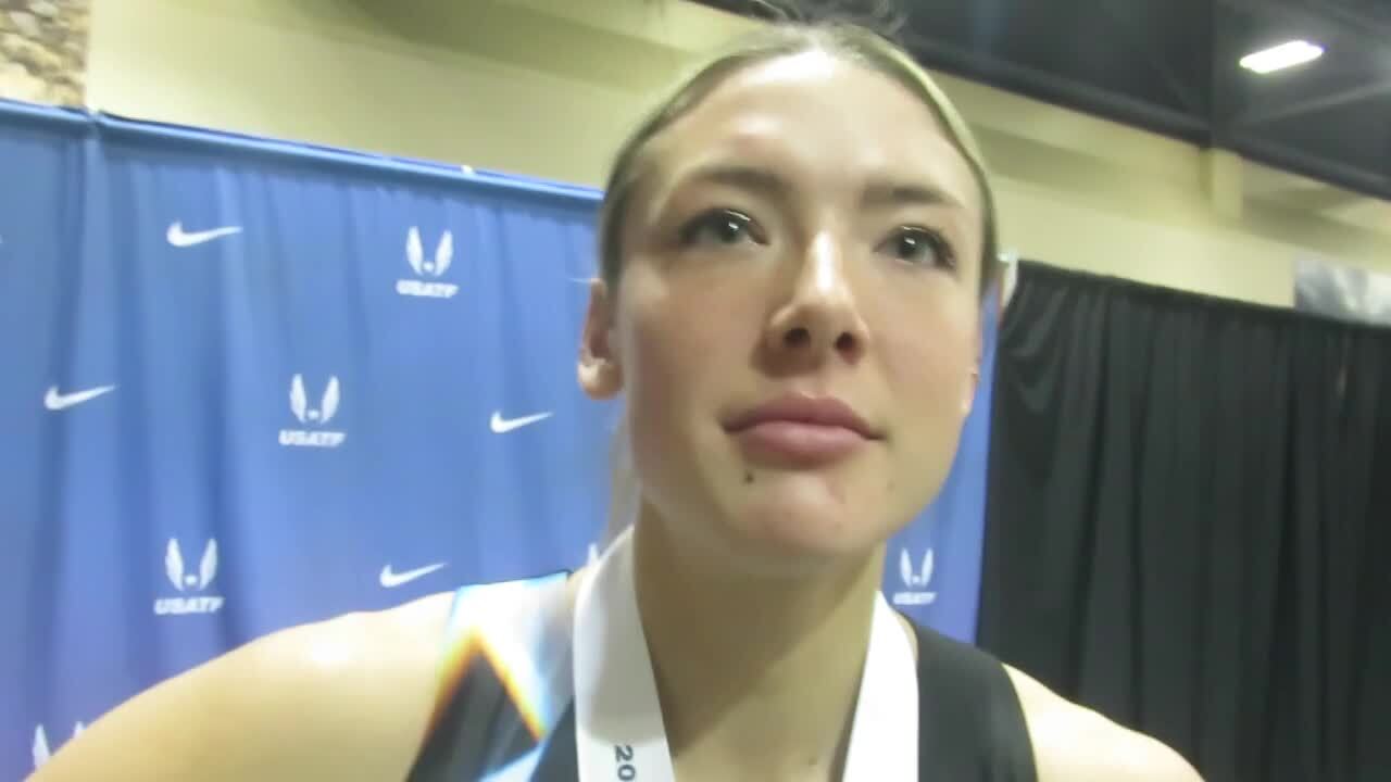 DyeStat.com - Videos - Hope Bender 2nd Place Women's Pentathlon - USATF ...