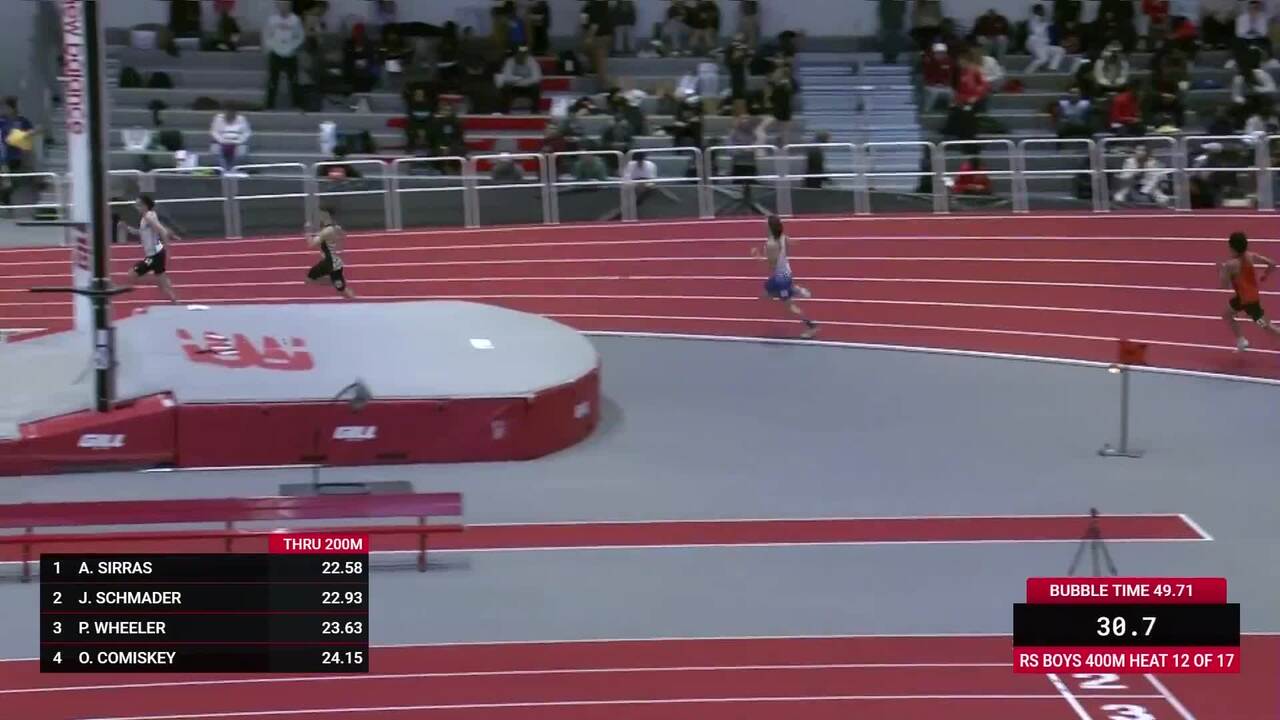 New Balance Nationals Indoor - Videos - Boys 400m Rising Stars Prelim Heat 12 - New Balance ...