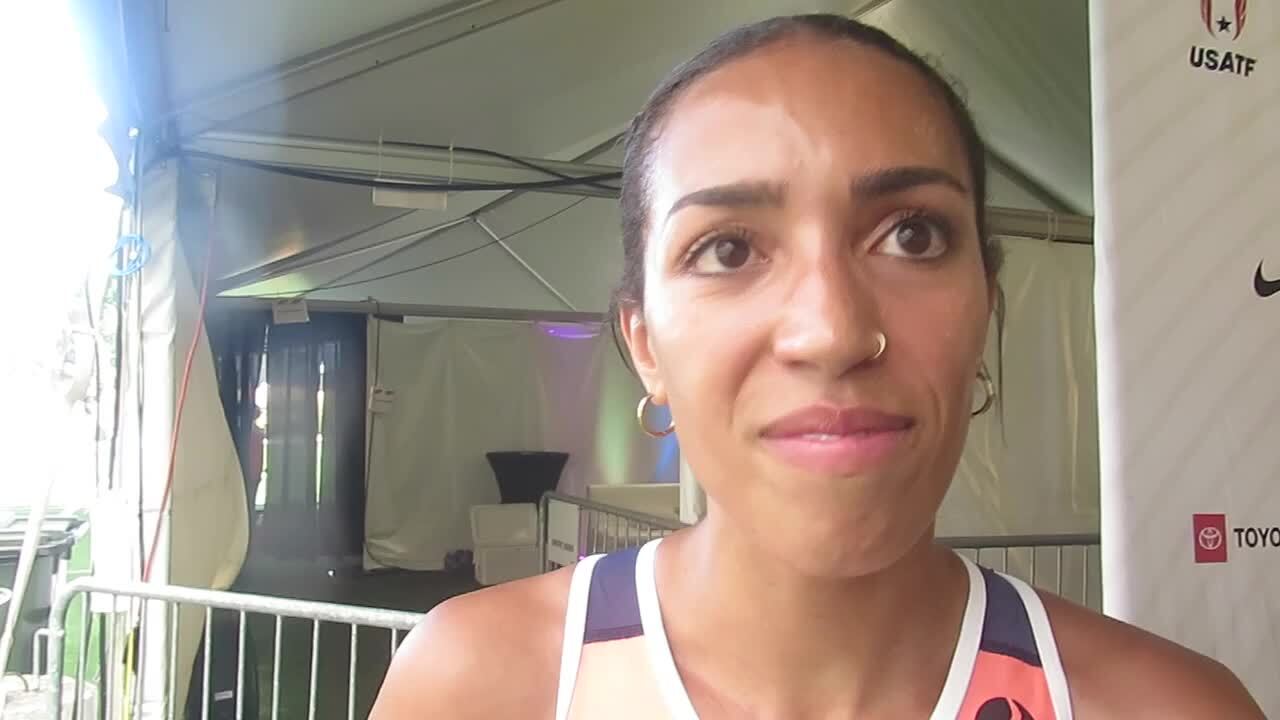 DyeStat.com - Videos - Courtney Frerichs 8th Place Women's 3000m ...