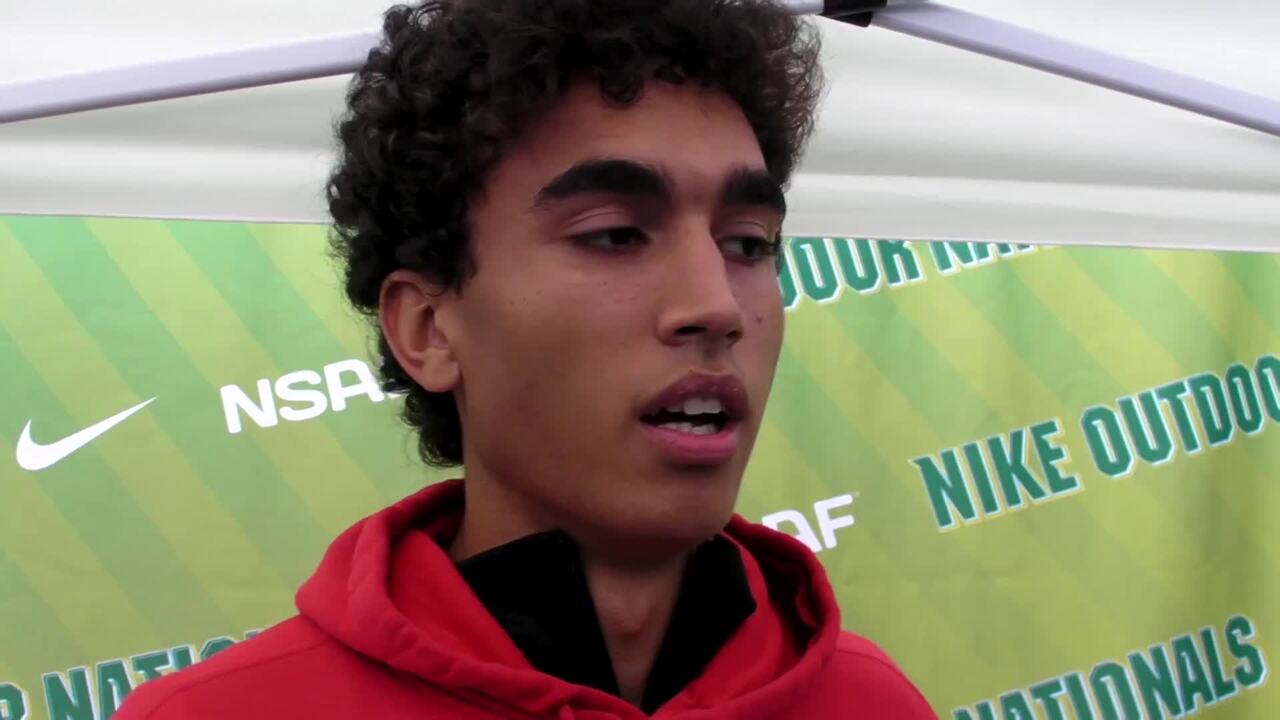 DyeStat.com - Videos - Sophia Beckmon 1st Place Girls Long Jump - Nike ...