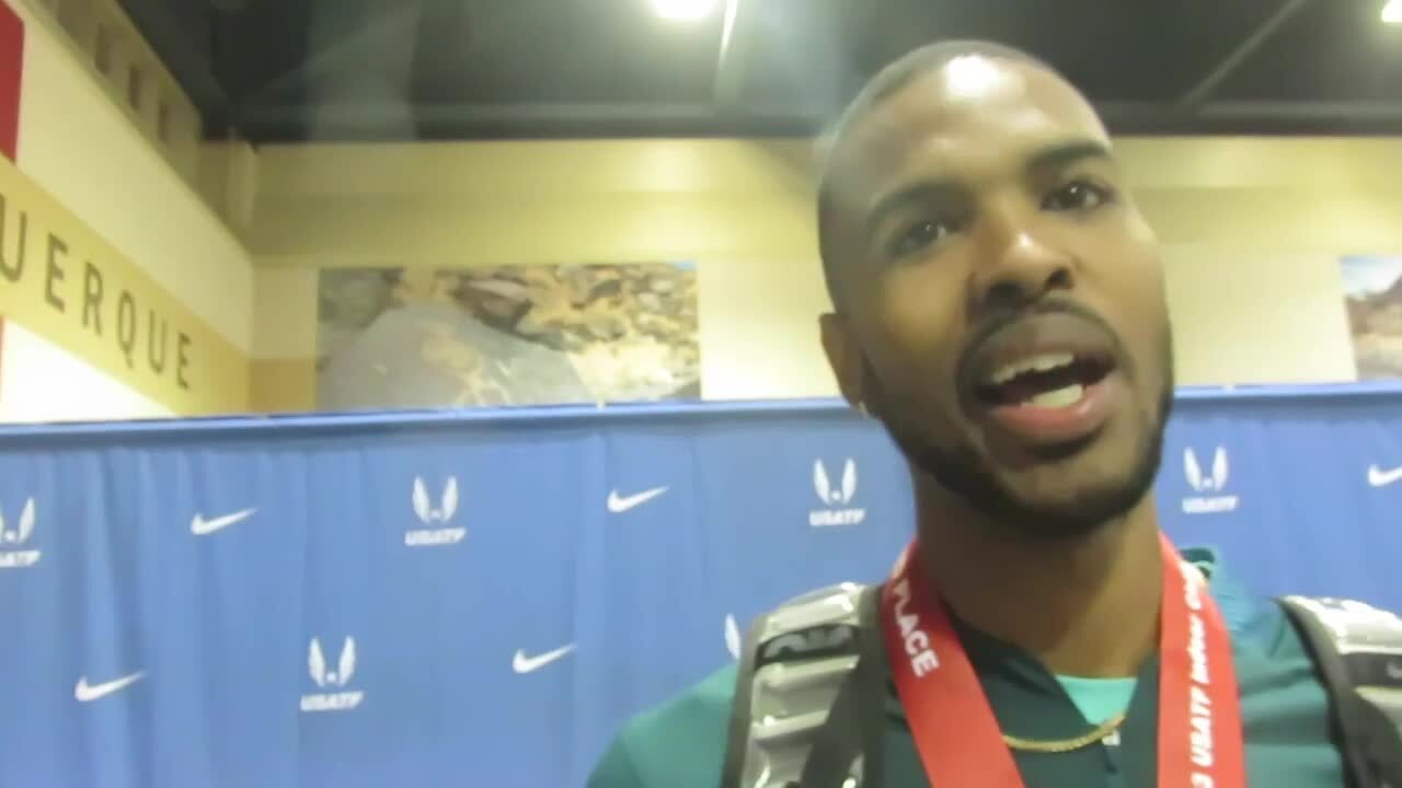 DyeStat.com - Videos - Darius Carbin 2nd Place Men's High Jump - USATF ...