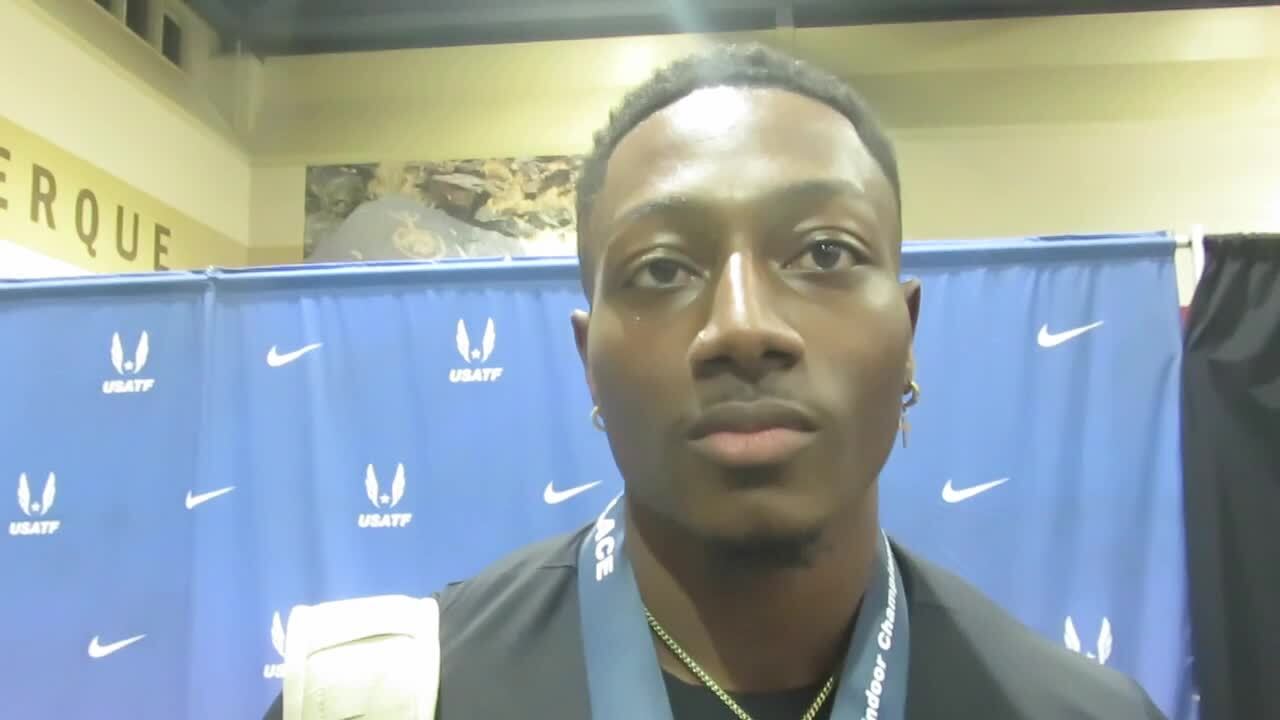 DyeStat.com - Videos - CJ Allen 3rd Place Men's 400m - USATF Indoor ...