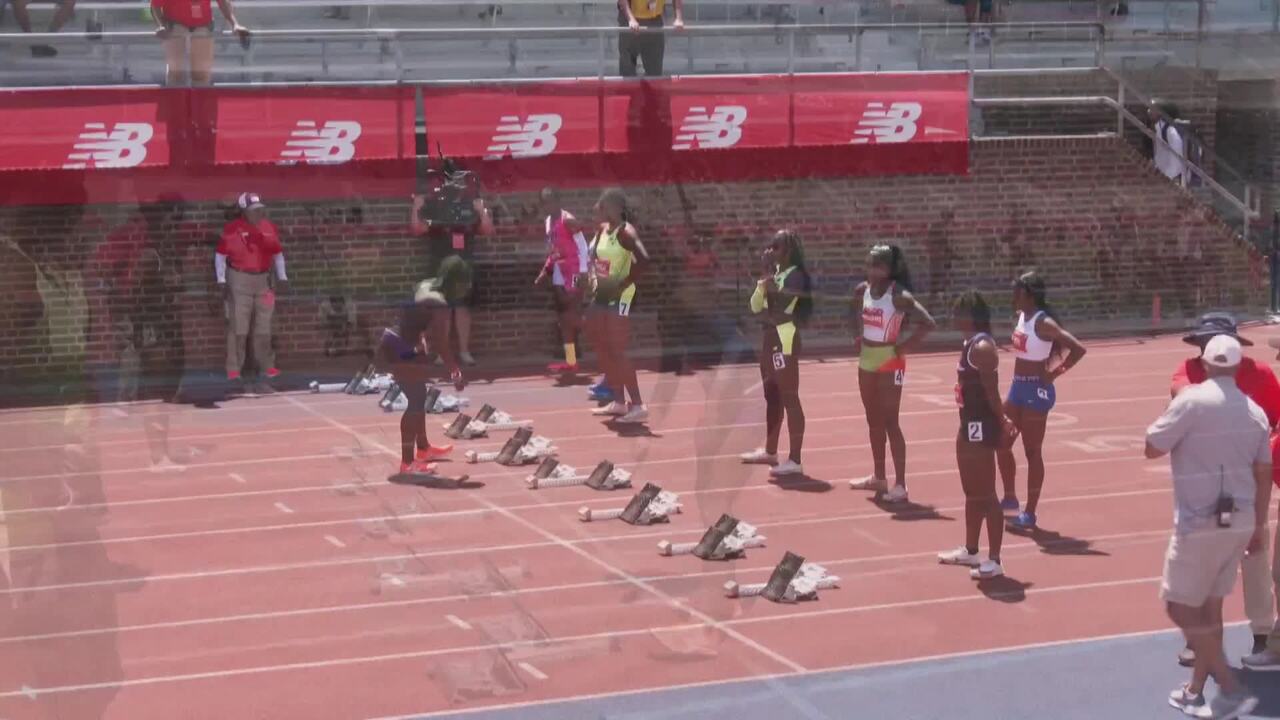New Balance Nationals Outdoor - Videos - Girls 100m Championship Final - New Balance Nationals ...
