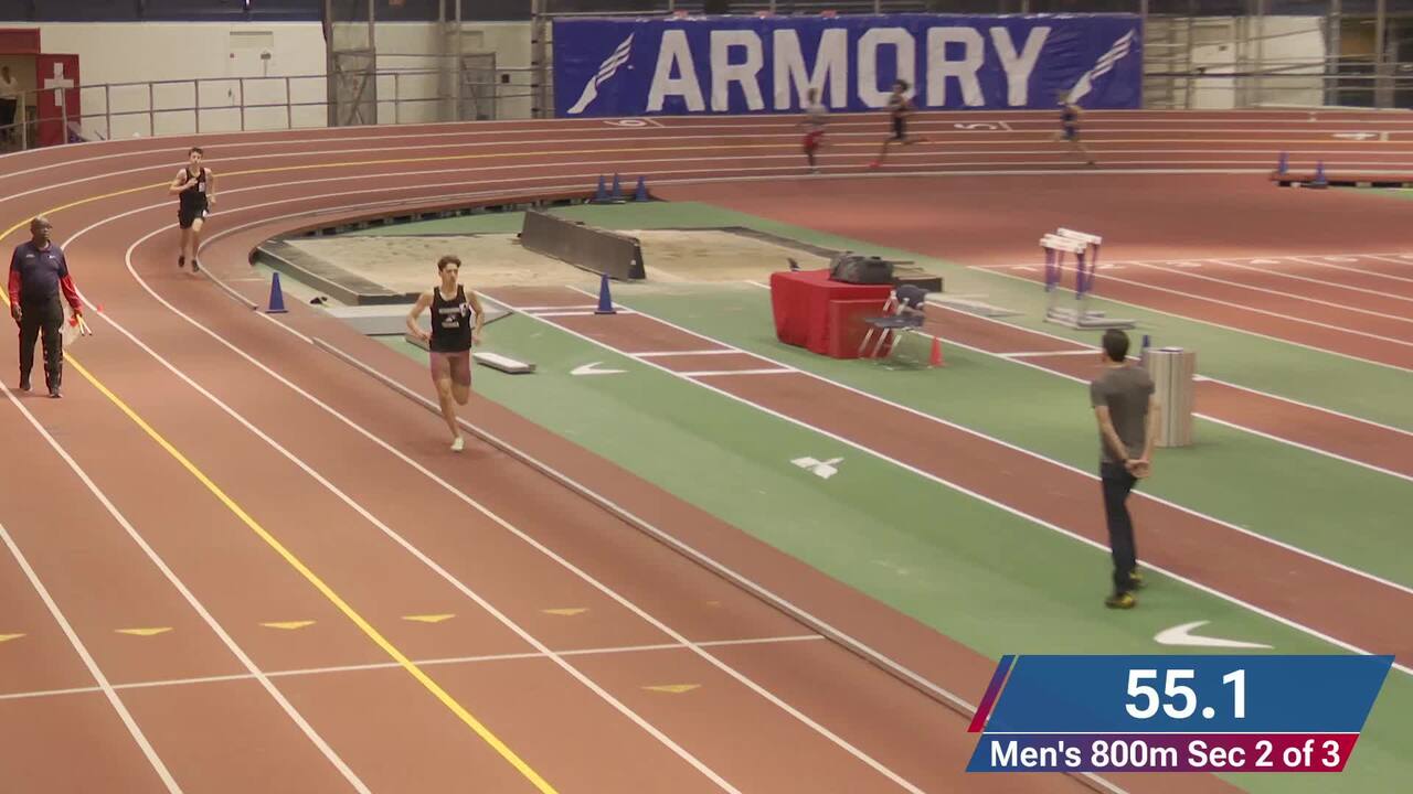 ArmoryTrack.org - Videos - Men's 800m Section 1 - The Adam Sanford Pro & Classic 2023