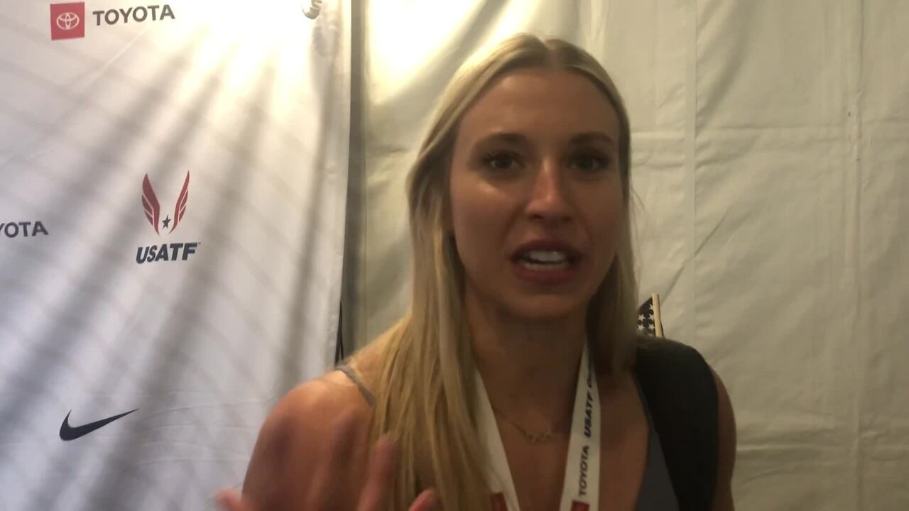 DyeStat.com - Videos - Alina McDonald 2nd Place Women's Pole Vault ...