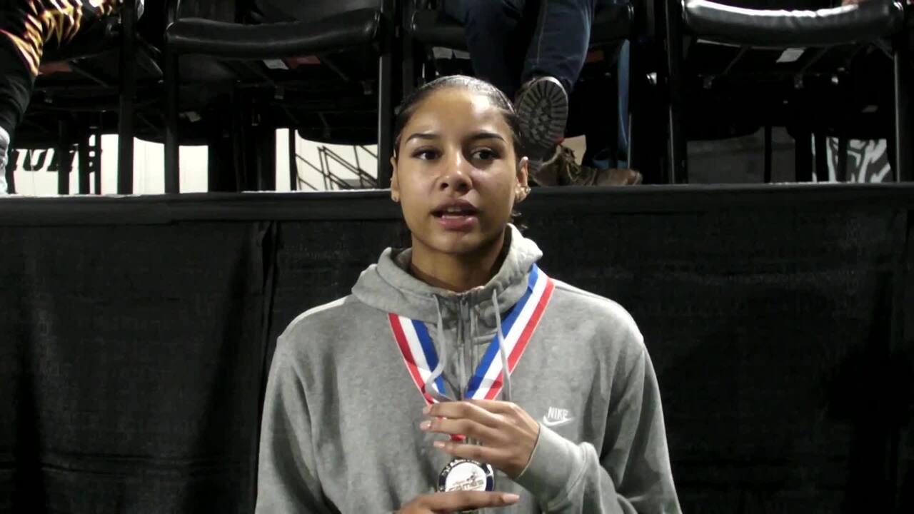 DyeStat.com - Videos - Sophia Beckmon 1st Place Girls Long Jump, 2nd ...