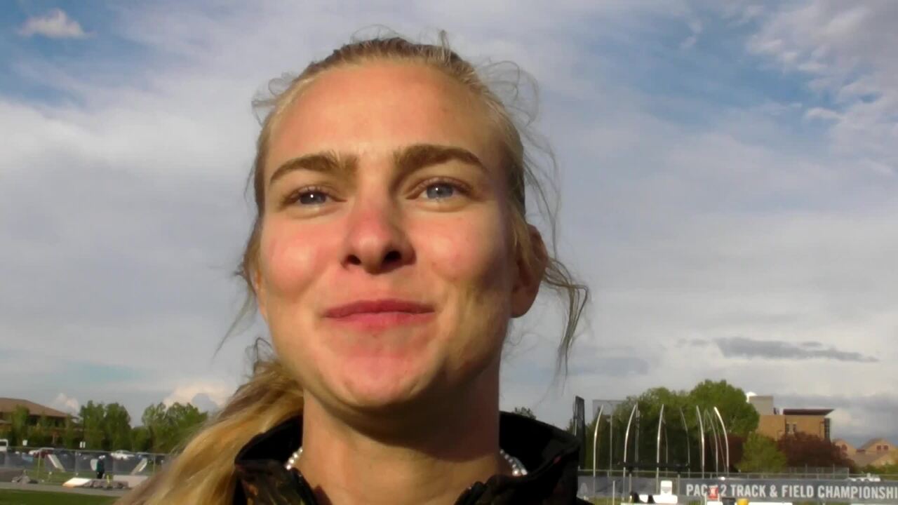 Pac-12 Outdoor Track and Field Championships - Videos - Taylor Chocek ...