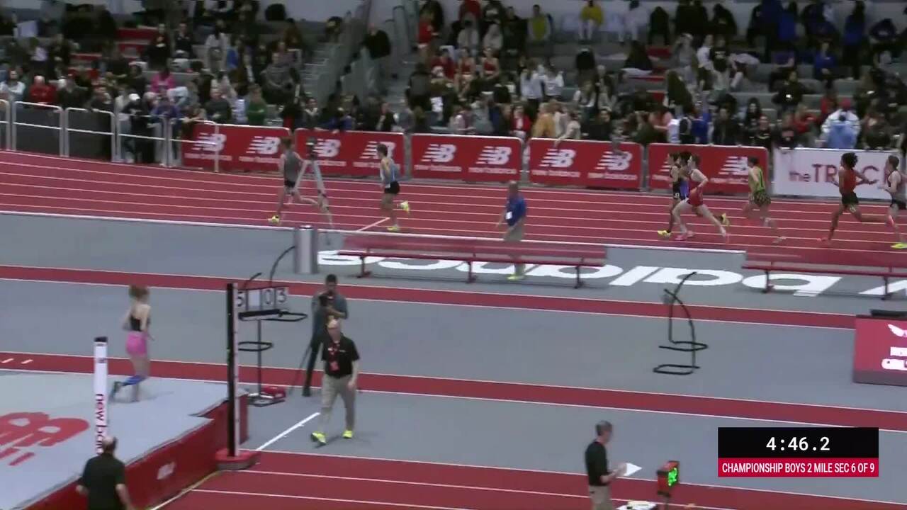 New Balance Nationals Indoor - Videos - Boys 2 Mile Championship ...
