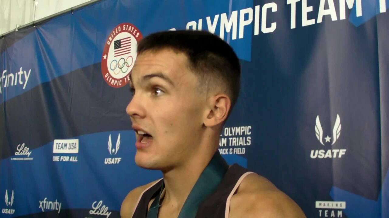 DyeStat.com - Videos - Michaela Rose 4th Place Women's 800m - U.S. Olympic Team Trials 2024