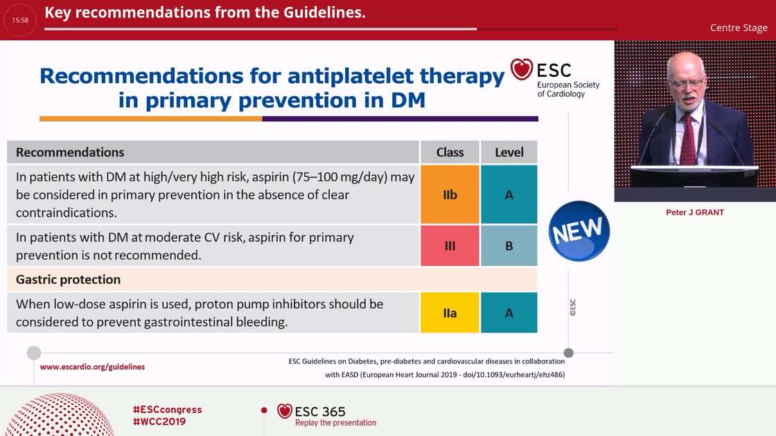 ESC 365 - Key recommendations from the Guidelines.