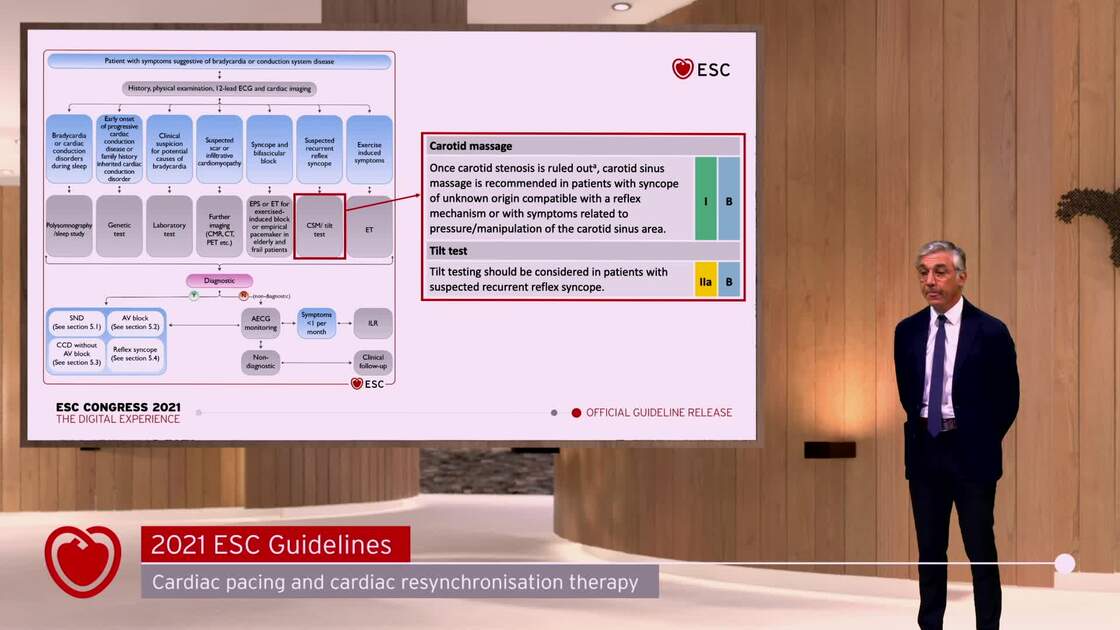 ESC 365 - Evaluation and general indications for pacing.