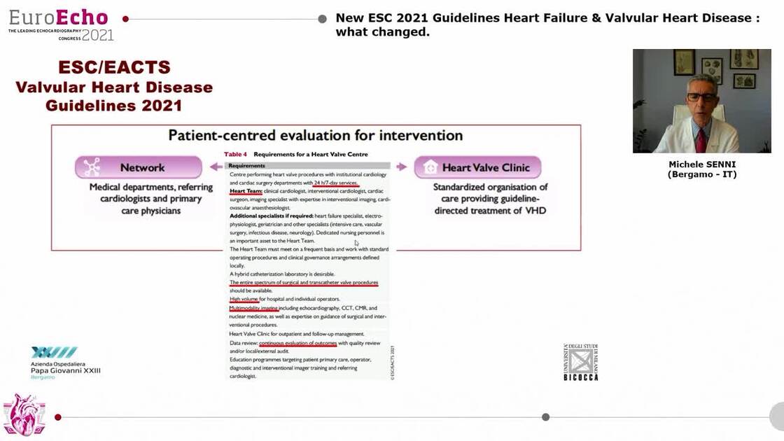 ESC 365 - New ESC 2021 Guidelines Heart Failure & Valvular Heart ...