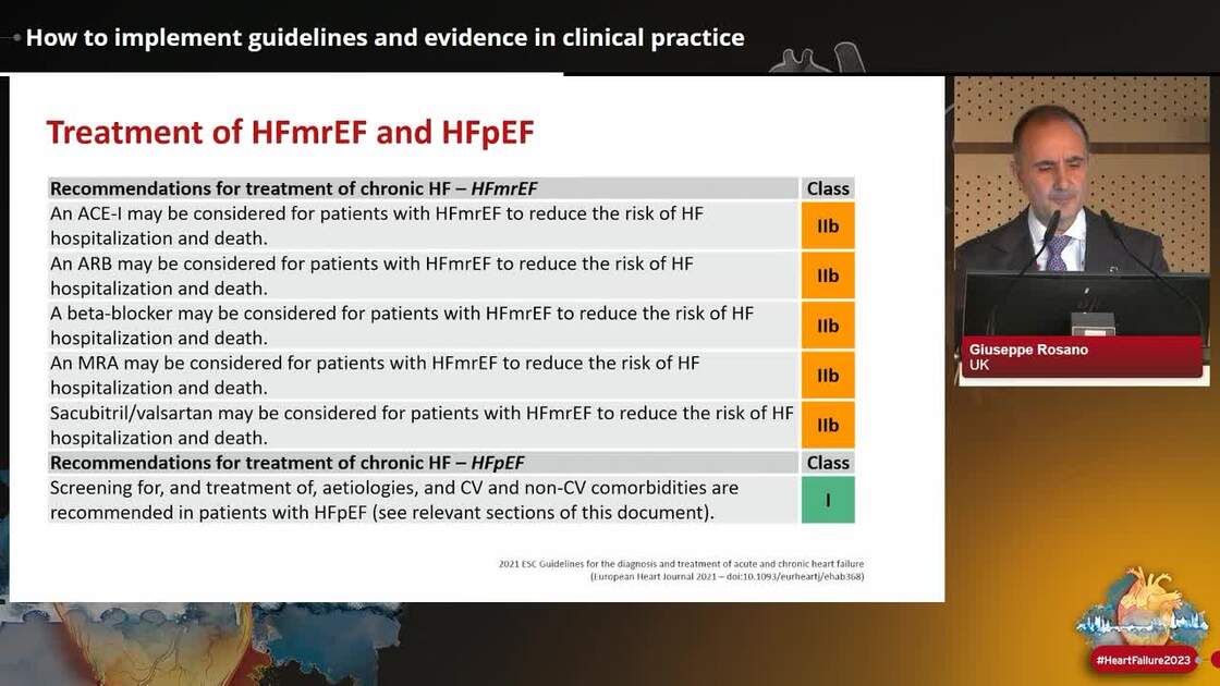 ESC 365 - How to implement guidelines and evidence in clinical practice