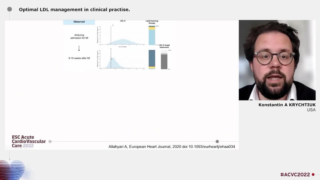 ESC 365 - Optimal LDL management in clinical practise.