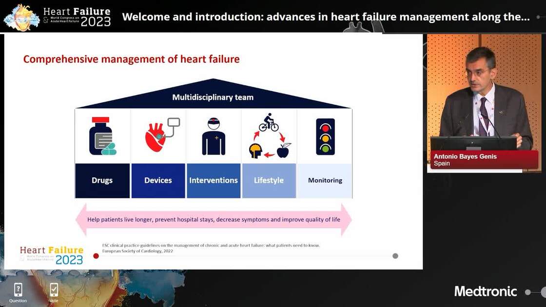 ESC 365 - Welcome and introduction: advances in heart failure ...