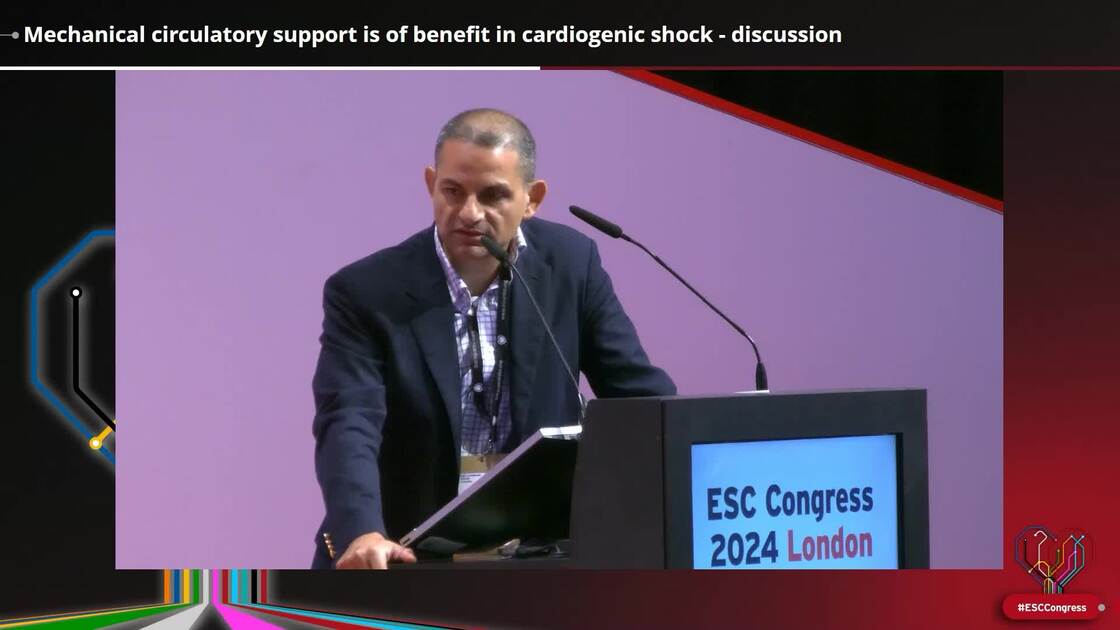 ESC 365 - Mechanical circulatory support is of benefit in cardiogenic ...