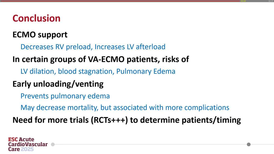 ESC 365 - Great Debates: cardiogenic shock and mechanical circulatory ...