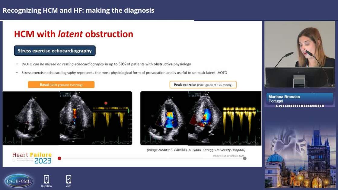 ESC 365 - Recognizing HCM and HF: making the diagnosis