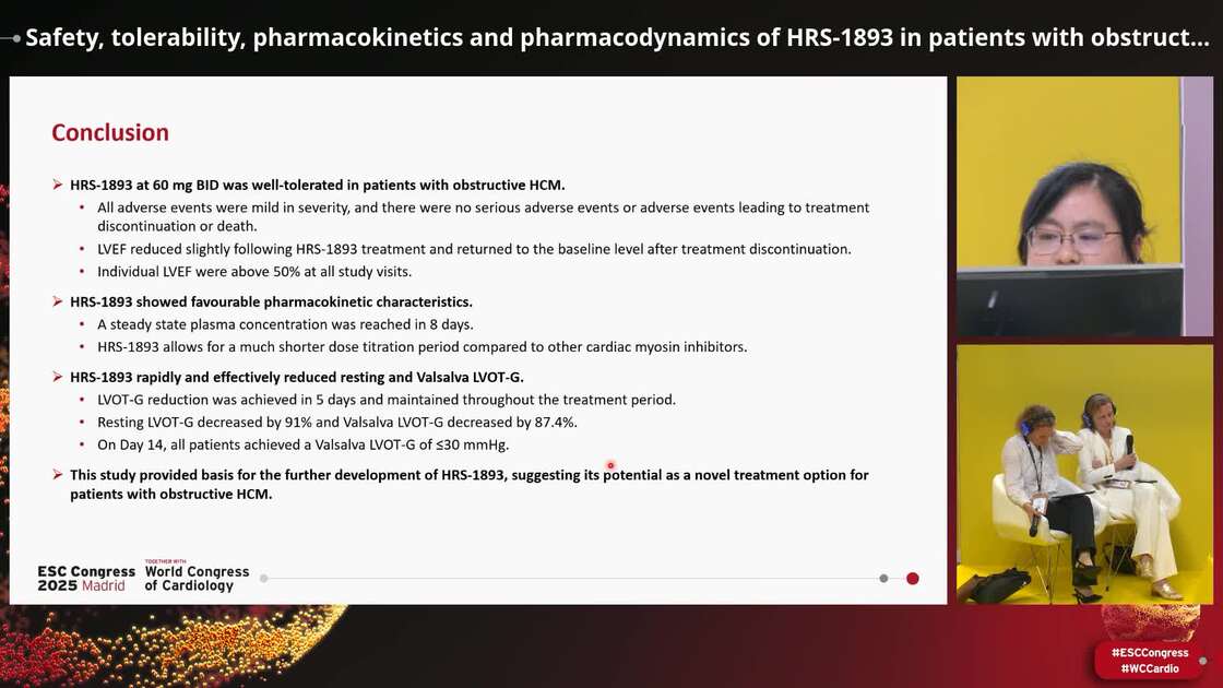 ESC 365 - Safety, tolerability, pharmacokinetics and pharmacodynamics ...