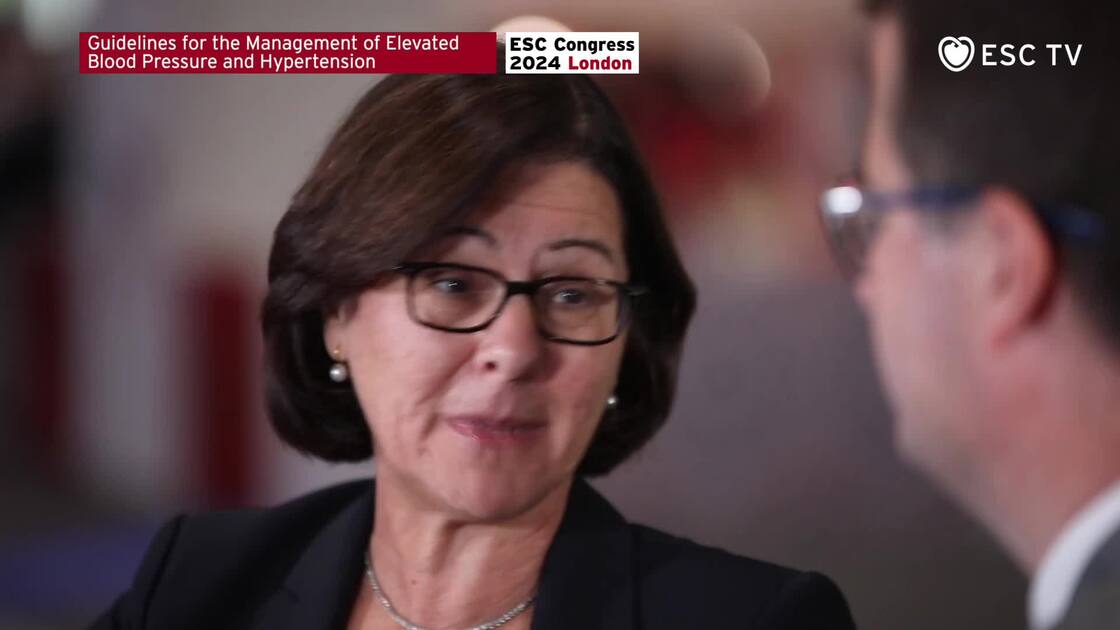 ESC 365 - Interview 2024 ESC Guidelines for the Management of Elevated Blood Pressure and ...