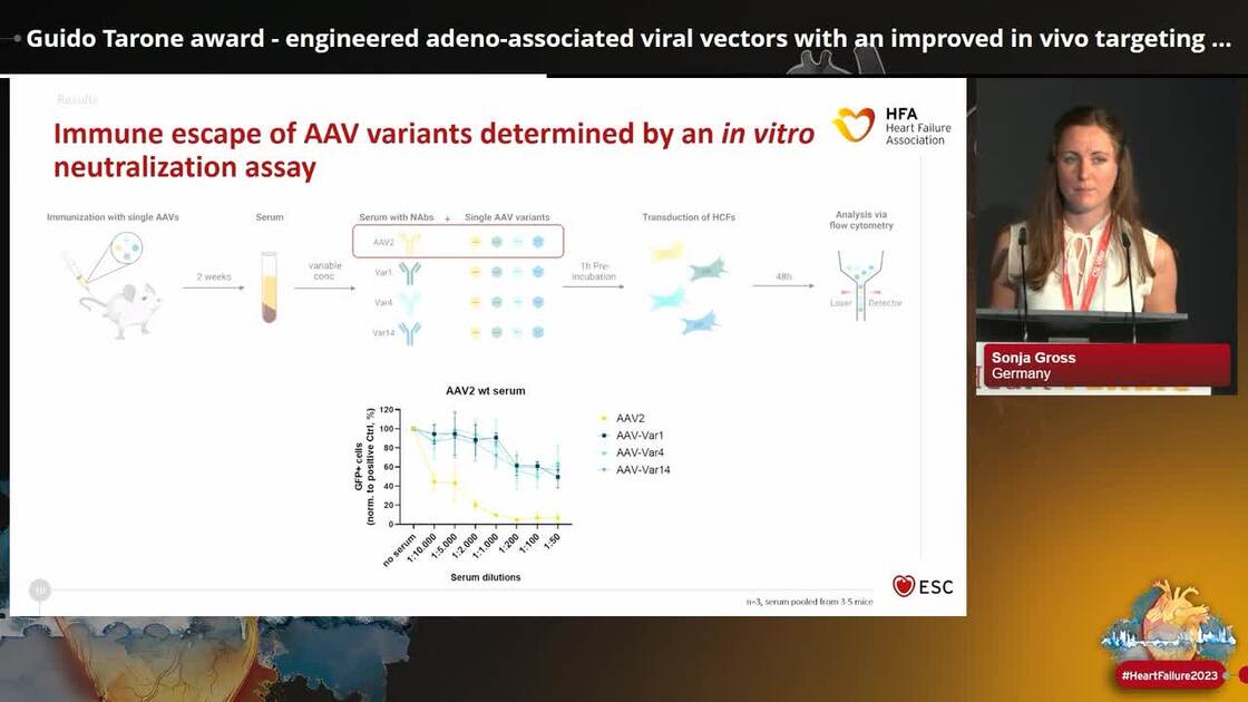 ESC 365 - Guido Tarone award - engineered adeno-associated viral ...