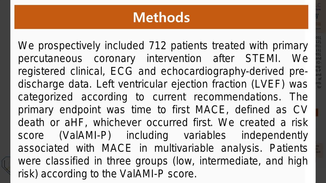 ESC 365 - Pre-discharge prediction of long-term prognosis in patients ...