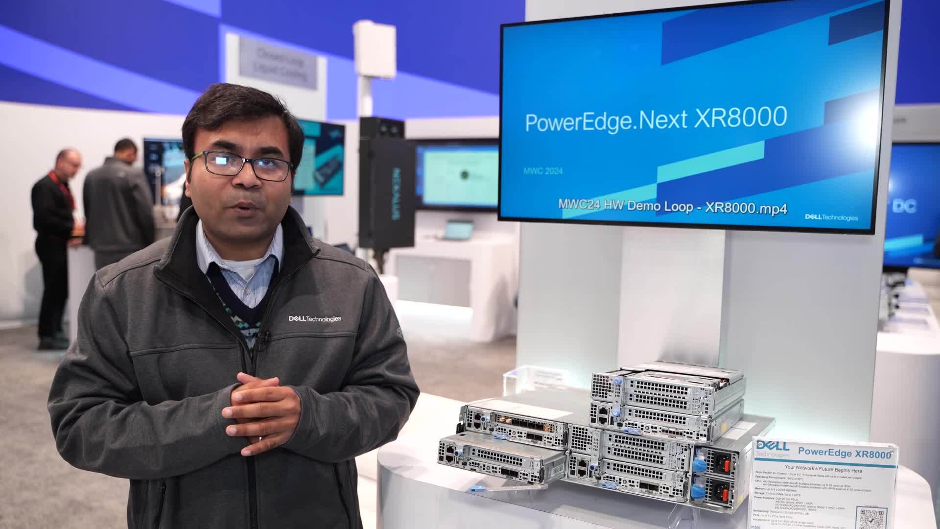 Dell Telecom Hardware Infrastructure XR8000 | Mobile World Congress Demos | Dell Technologies ...
