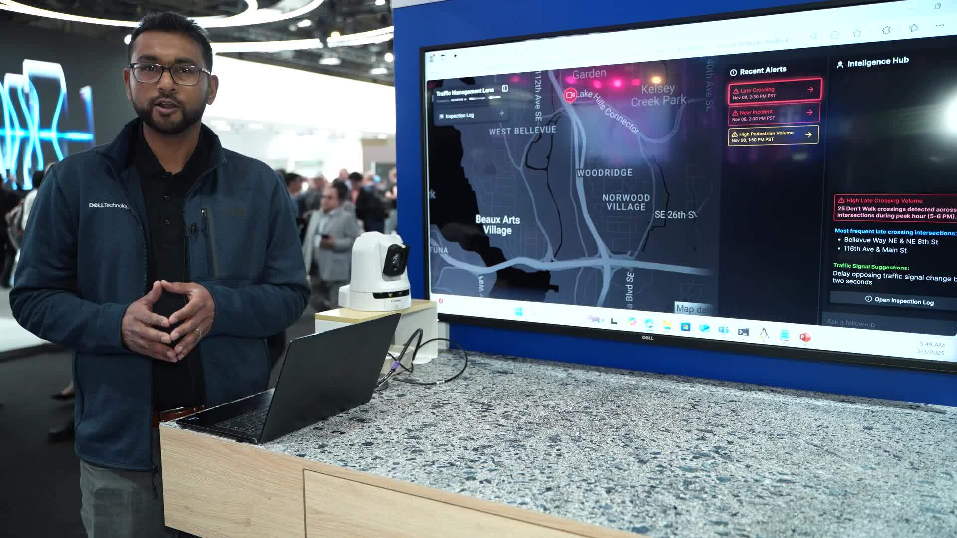 Pedestrian Safety Using Telecom Edge AI with Dell and NVIDIA | Mobile World Congress Demos ...