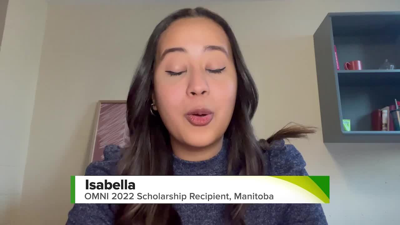 2023 OMNI Scholarships - Isabella in MB - OMNI