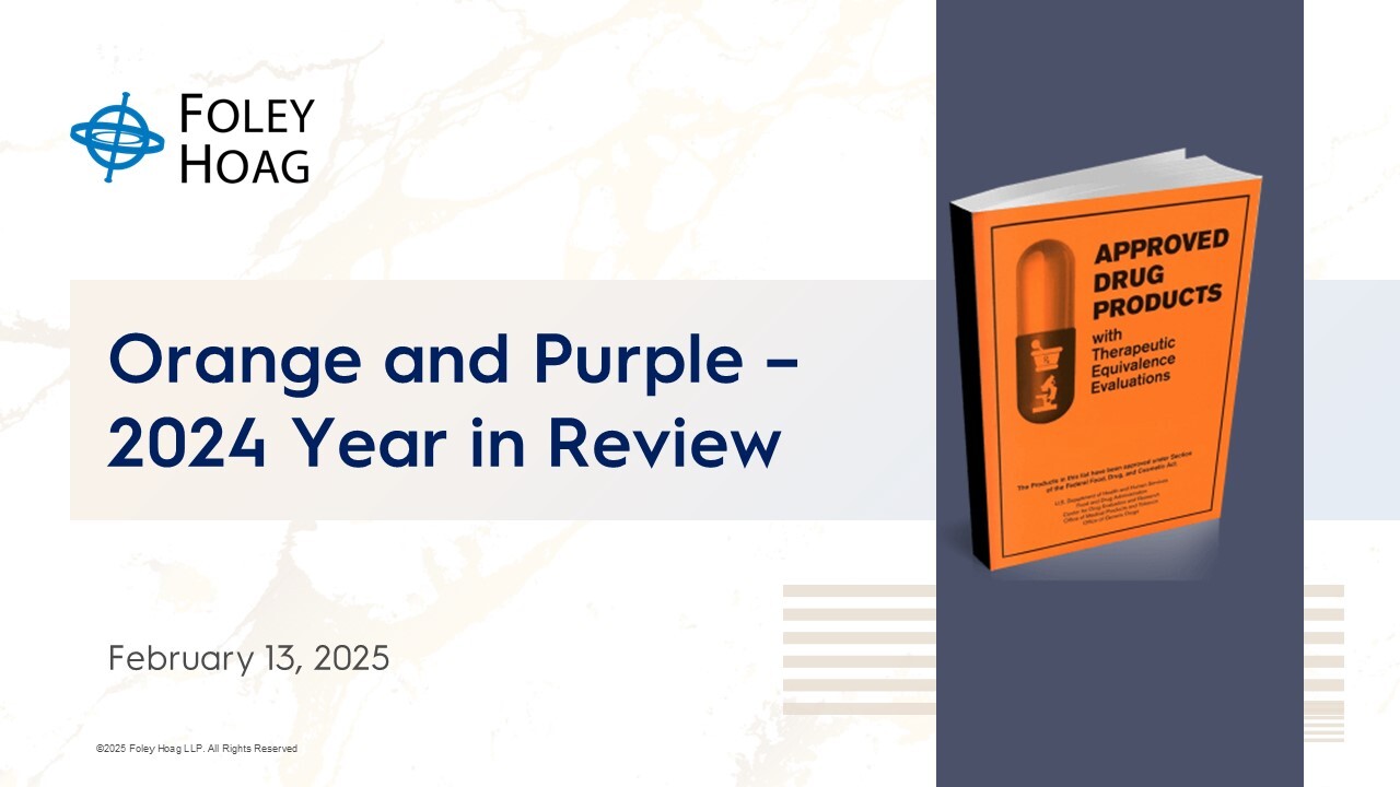 Foley Hoag Logo Foley Hoag LLP | Last Week, We Welcomed Associates