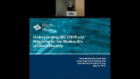 Understanding ISO 27018 and Modern Era of Cloud Security Colin Zick May ...