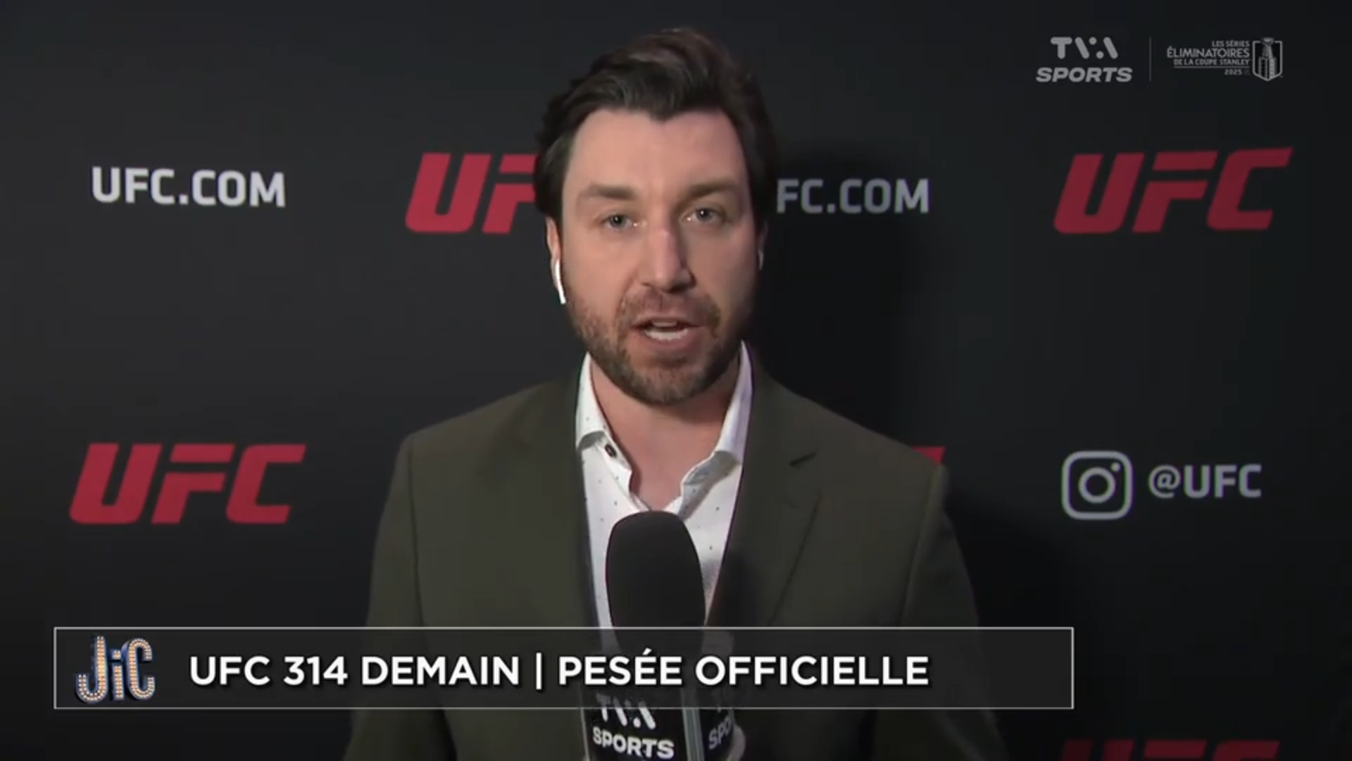 «JiC»: Ben Beaudoin à la pesée officielle de l'UFC 314 à Miami