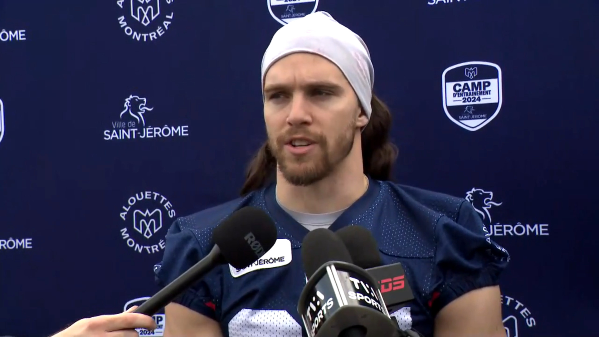 Alouettes: une excellente énergie au premier jour du camp