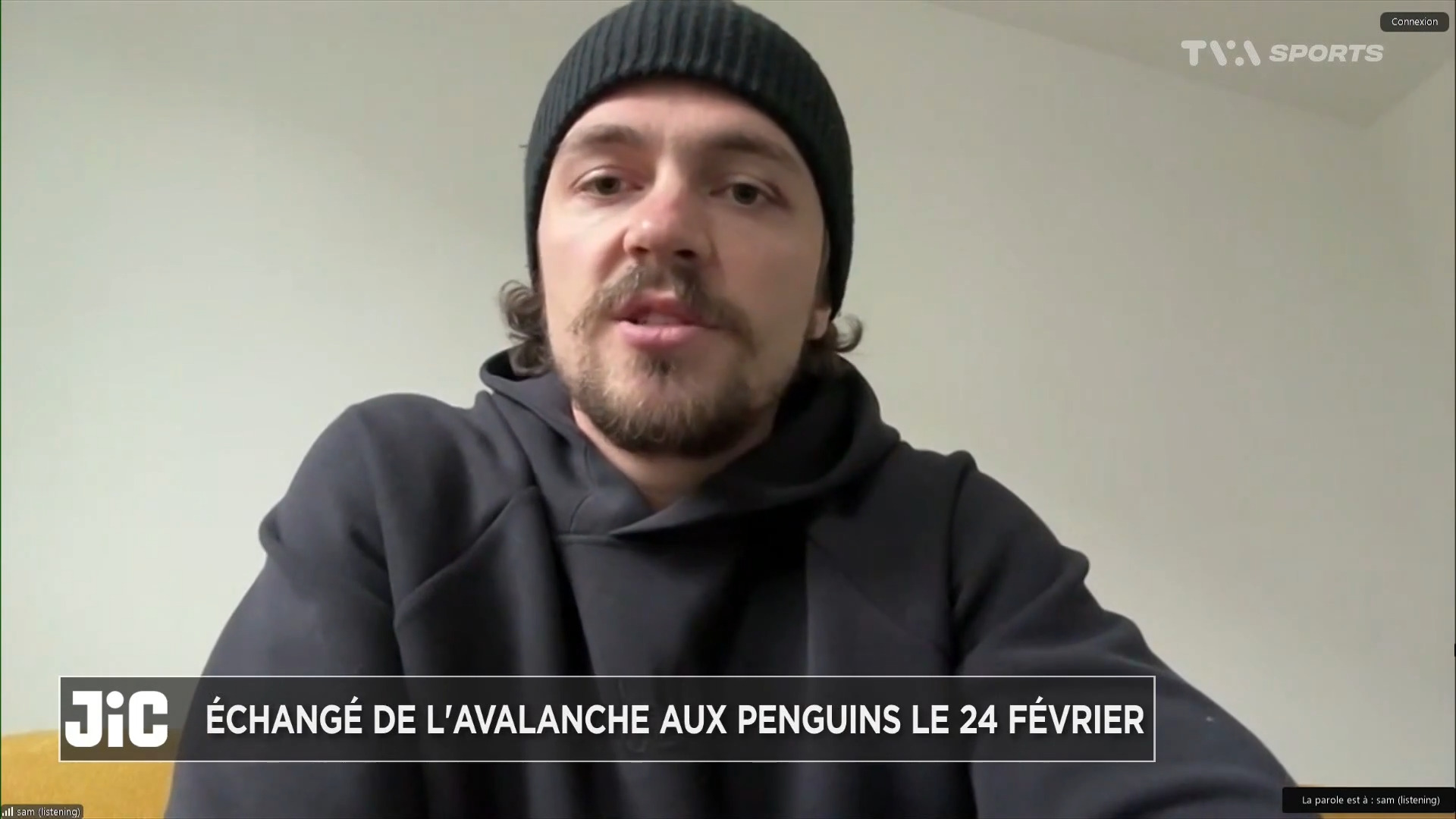 Une adaptation facile à Pittsburgh pour Samuel Girard