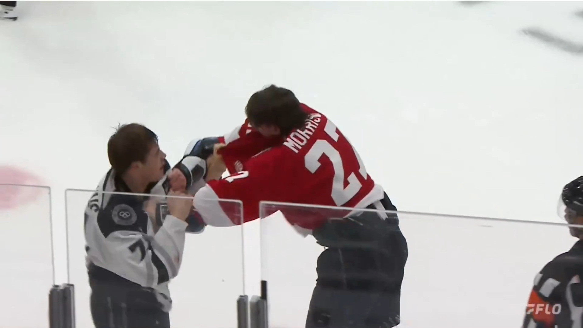 LHJMQ | Combat entre Charlie Morrison et Alex Dagenais