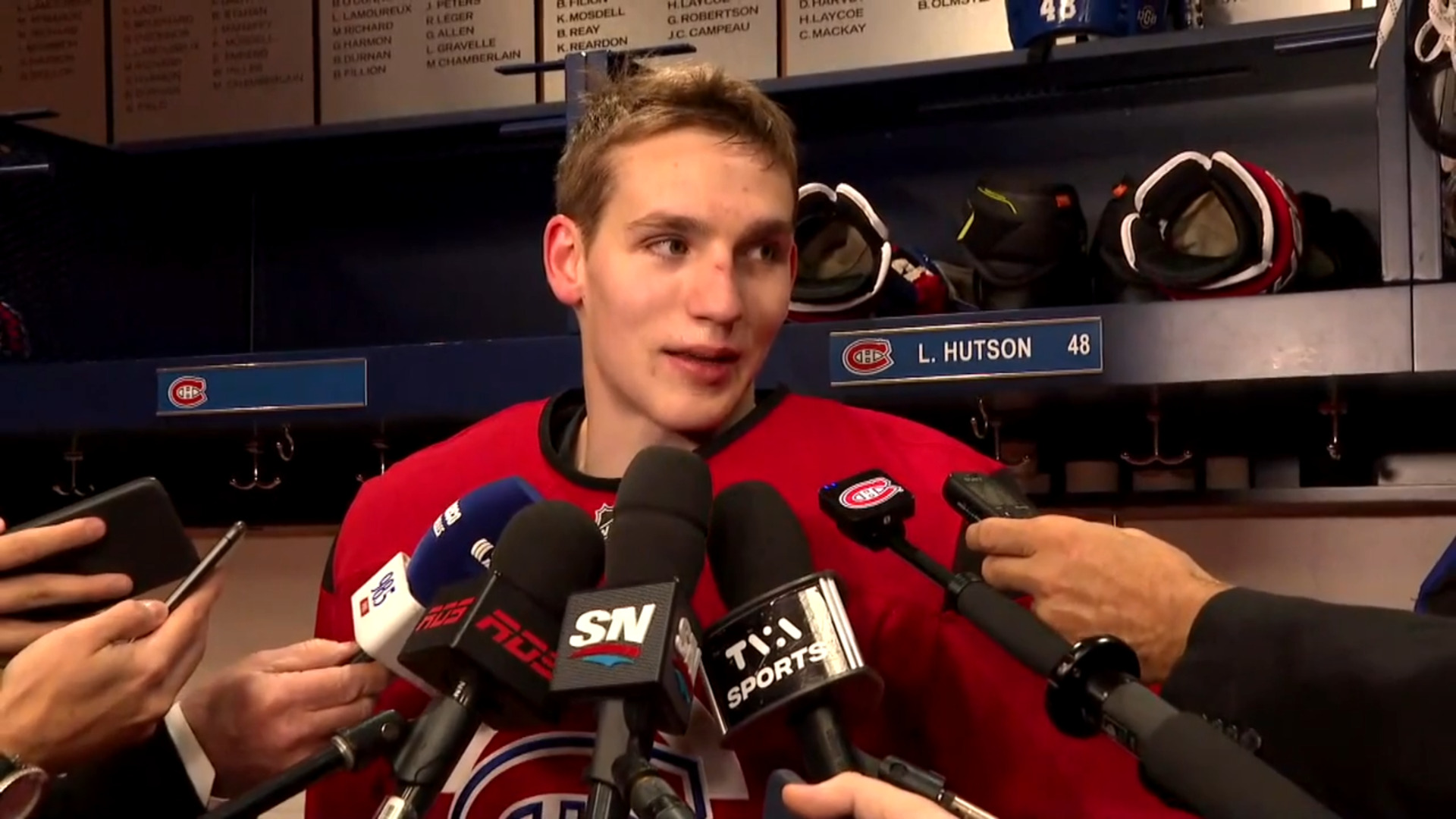 Lane Hutson commence à rentrer dans la tête de ses rivaux